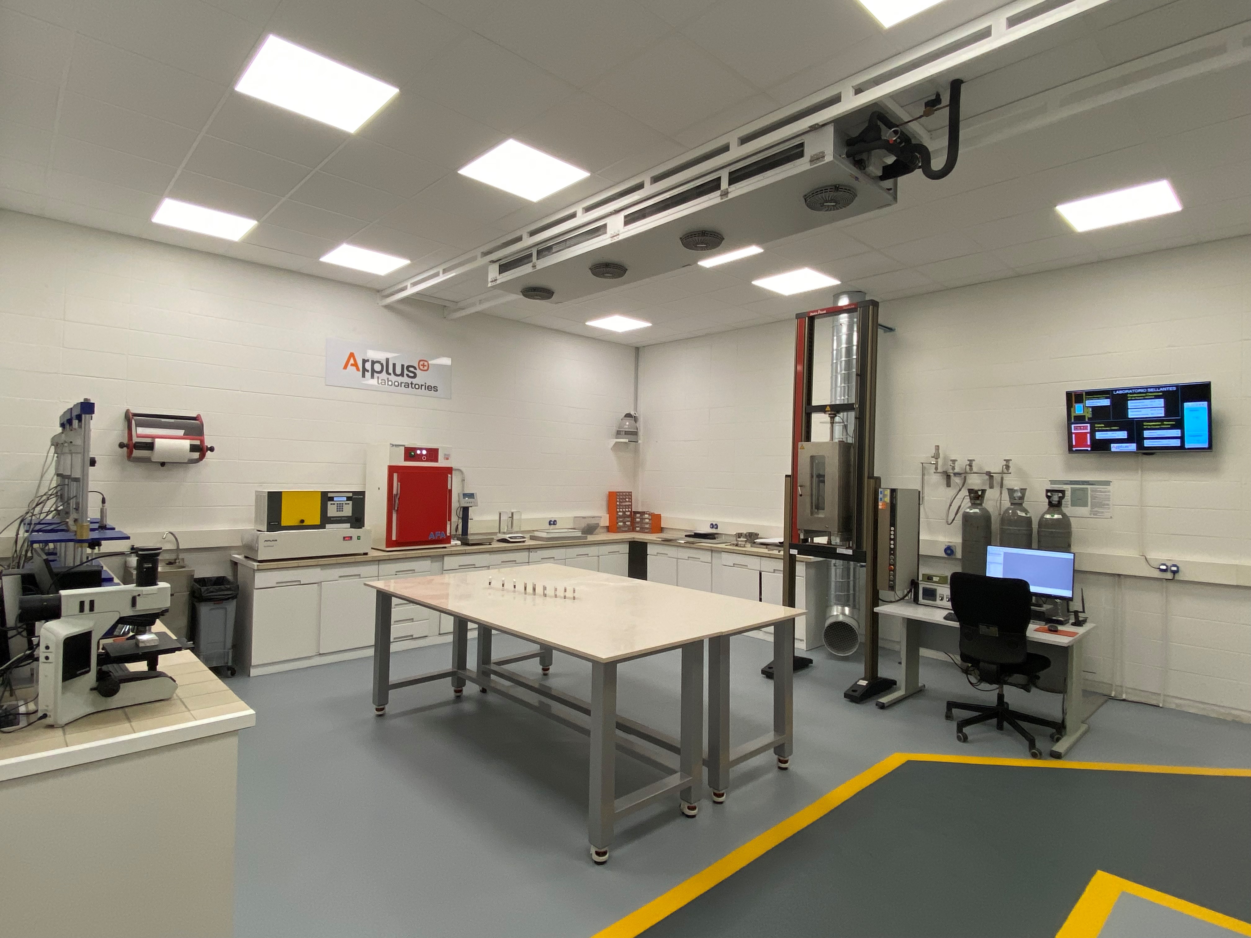 Applus+ Laboratories | Non-structural sealants laboratory expansion