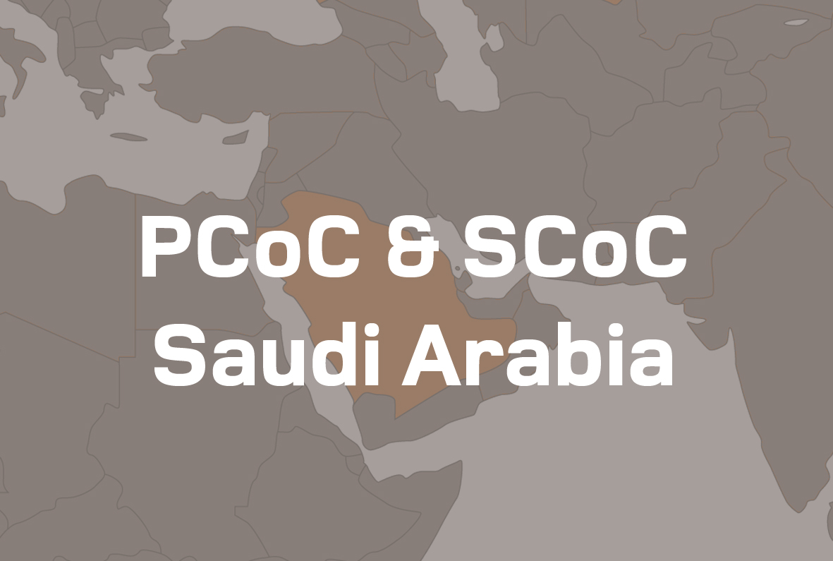 PCoC and SCoC (Saudi Arabia)