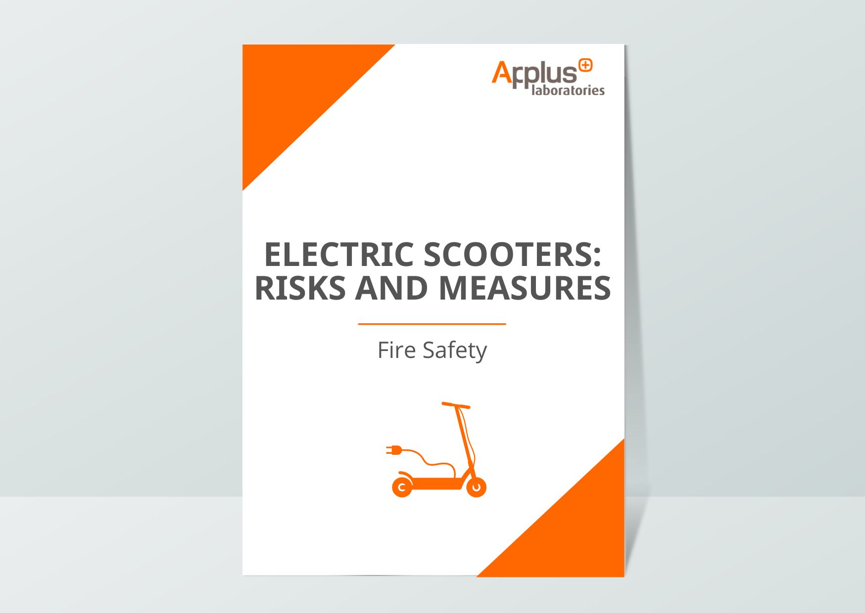 Electric scooters: risks and measures | Fire Safety | Applus+ Laboratories